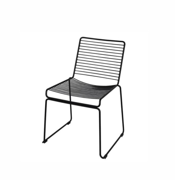 Signing Chairs - Black Wire Chairs – rockhampton-vintage-hire