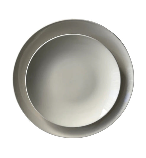 Dinnerware Plates - Glossy Beige – rockhampton-vintage-hire