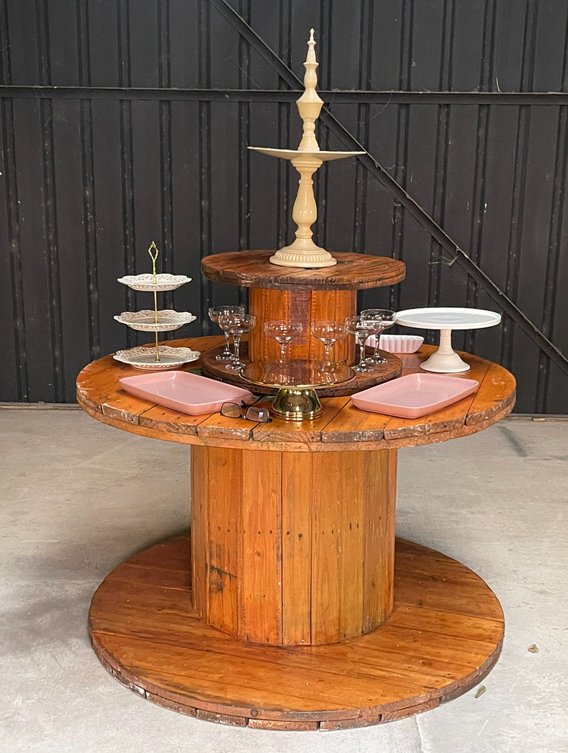 Cable Reel Grazing Table Package – rockhampton-vintage-hire