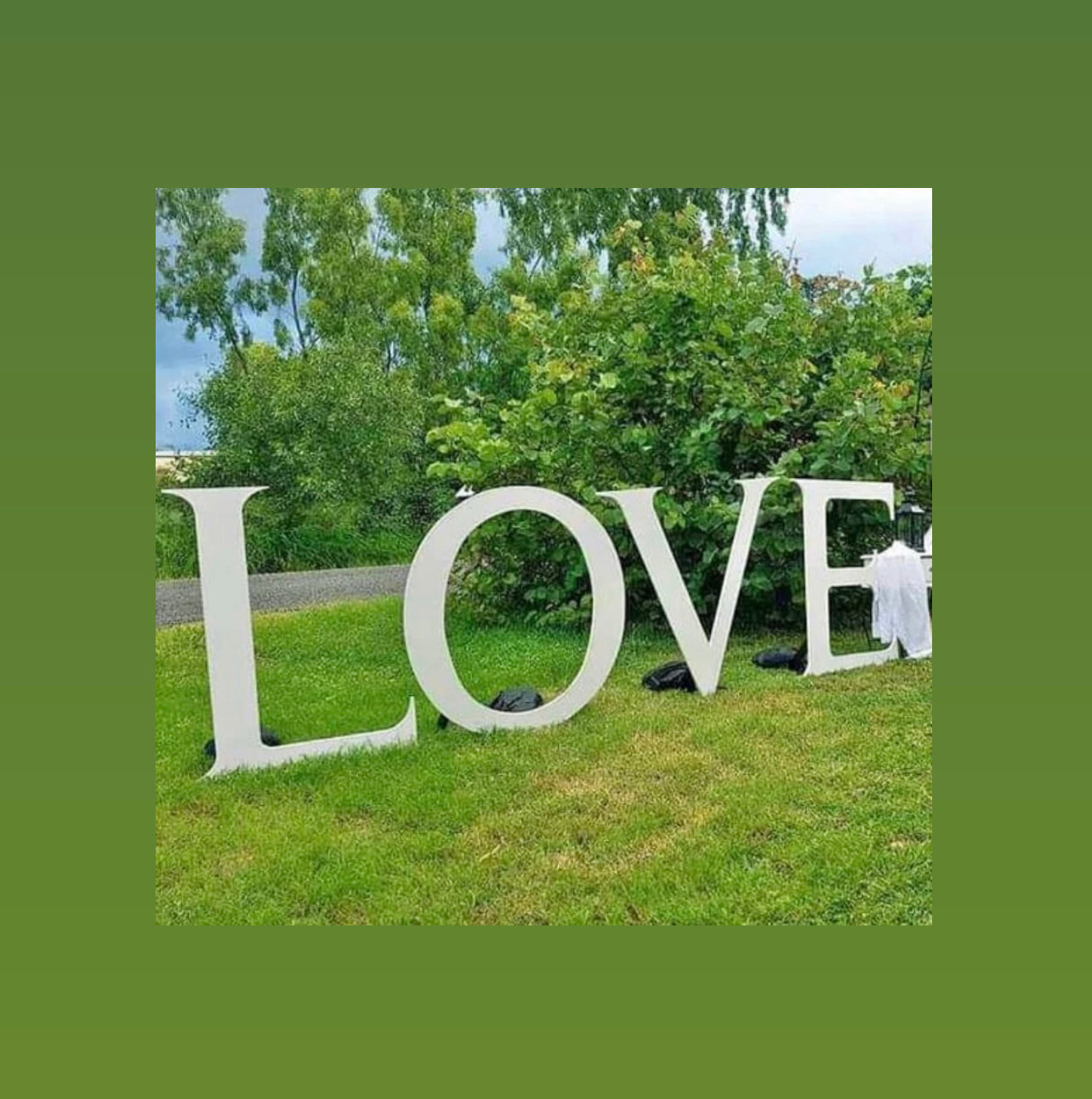 XL LOVE Signage Wedding & Events – rockhampton-vintage-hire