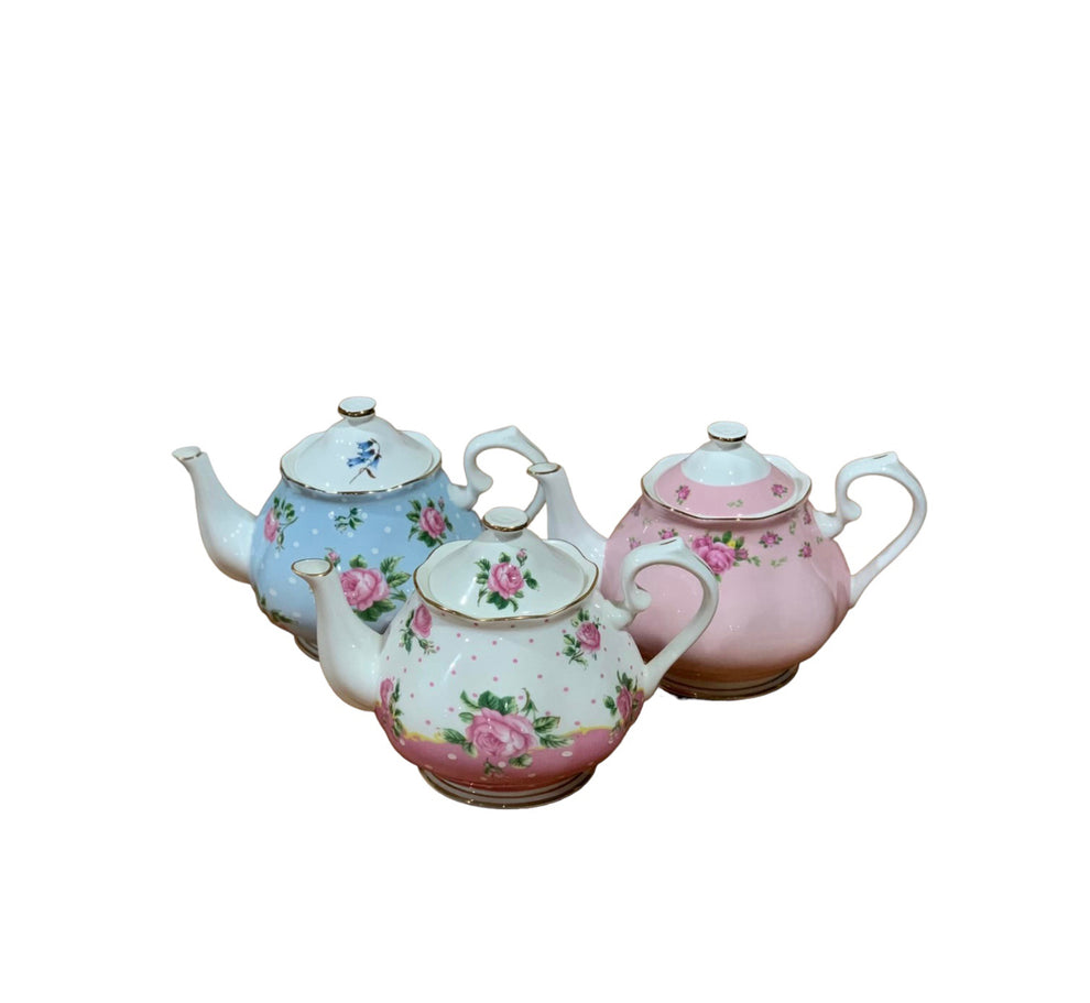 High Tea - Teapots x3 Bundle – rockhampton-vintage-hire